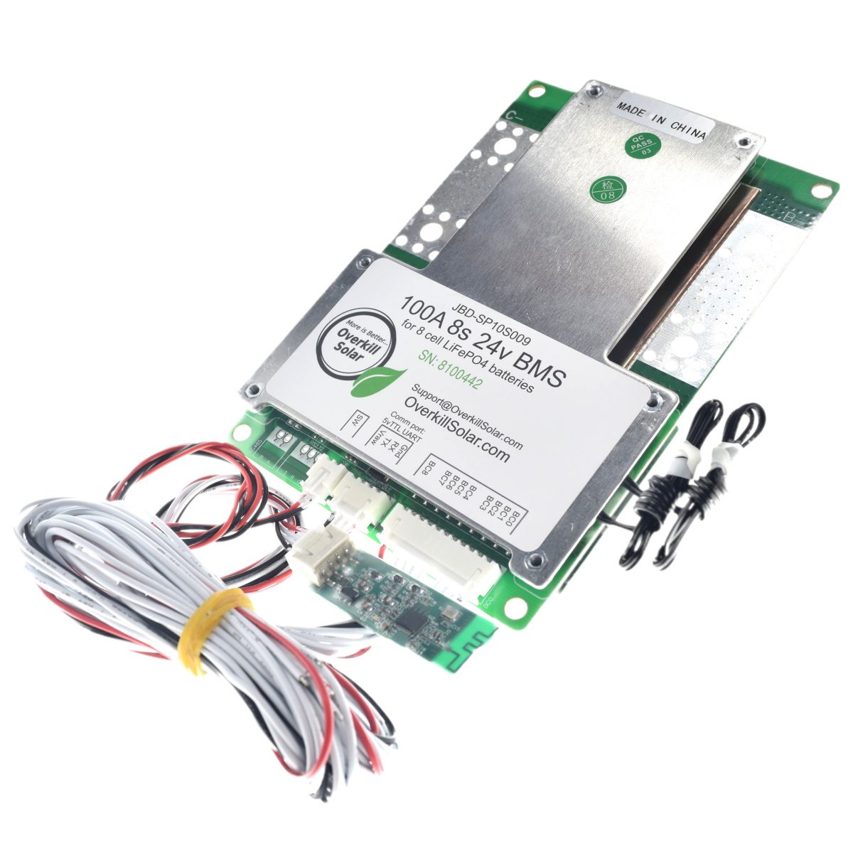 8s BMS 100a LifePo4 without Wires – Overkill Solar