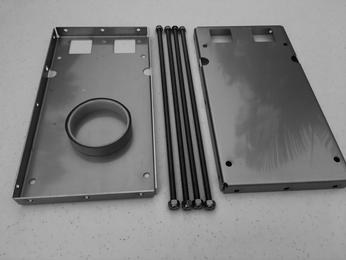 Stainless steel frame for 100ah cells – Overkill Solar