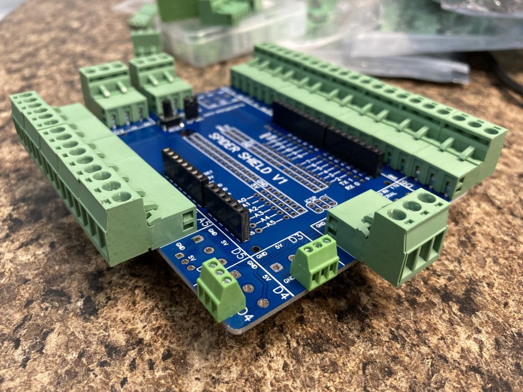 Arduino Uno Spider Shield V1 – Overkill Solar