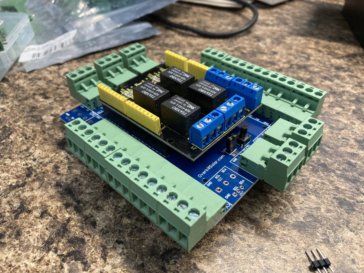 Arduino Uno Spider Shield V1 – Overkill Solar