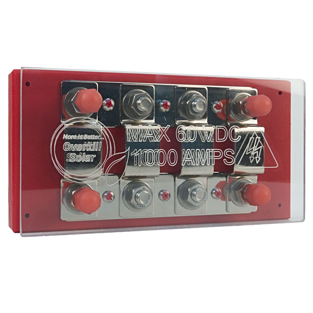 1,000 Amp Max Terminal Block – Overkill Solar