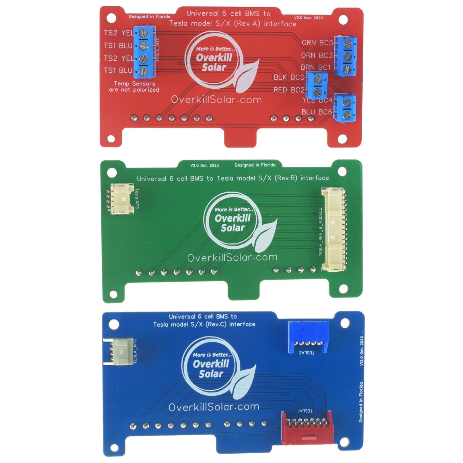 Tesla Universal BMS Interface Board – Overkill Solar