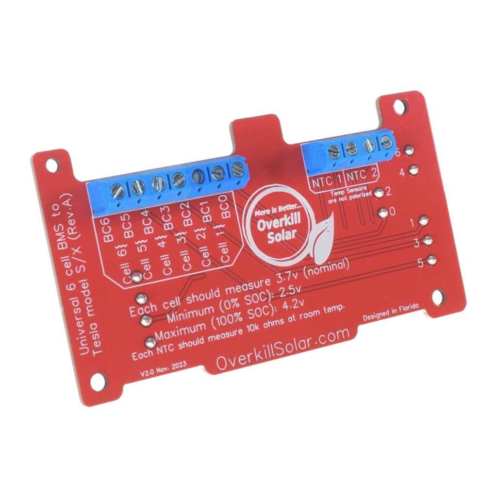 Tesla Universal BMS Interface Board – Overkill Solar