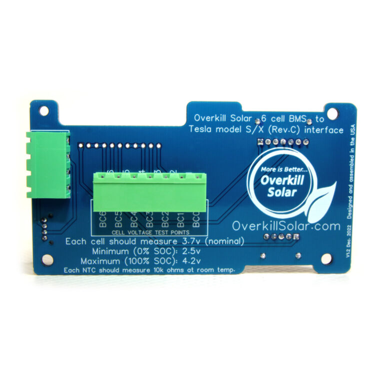 Tesla Universal BMS Interface Board – Overkill Solar