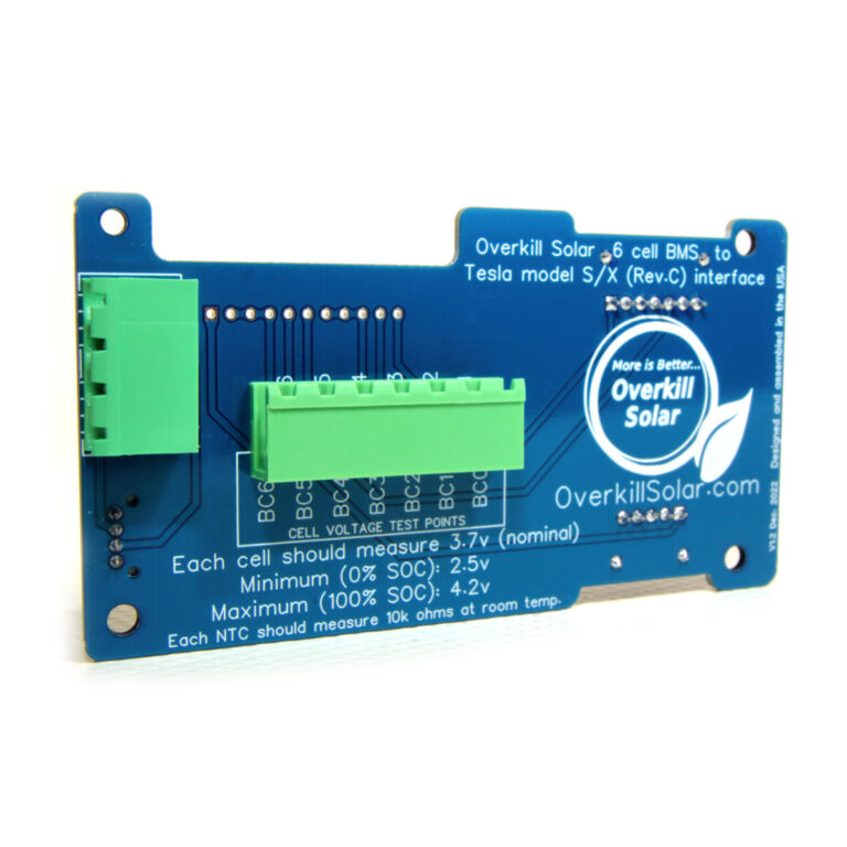 Tesla Universal BMS Interface Board – Overkill Solar