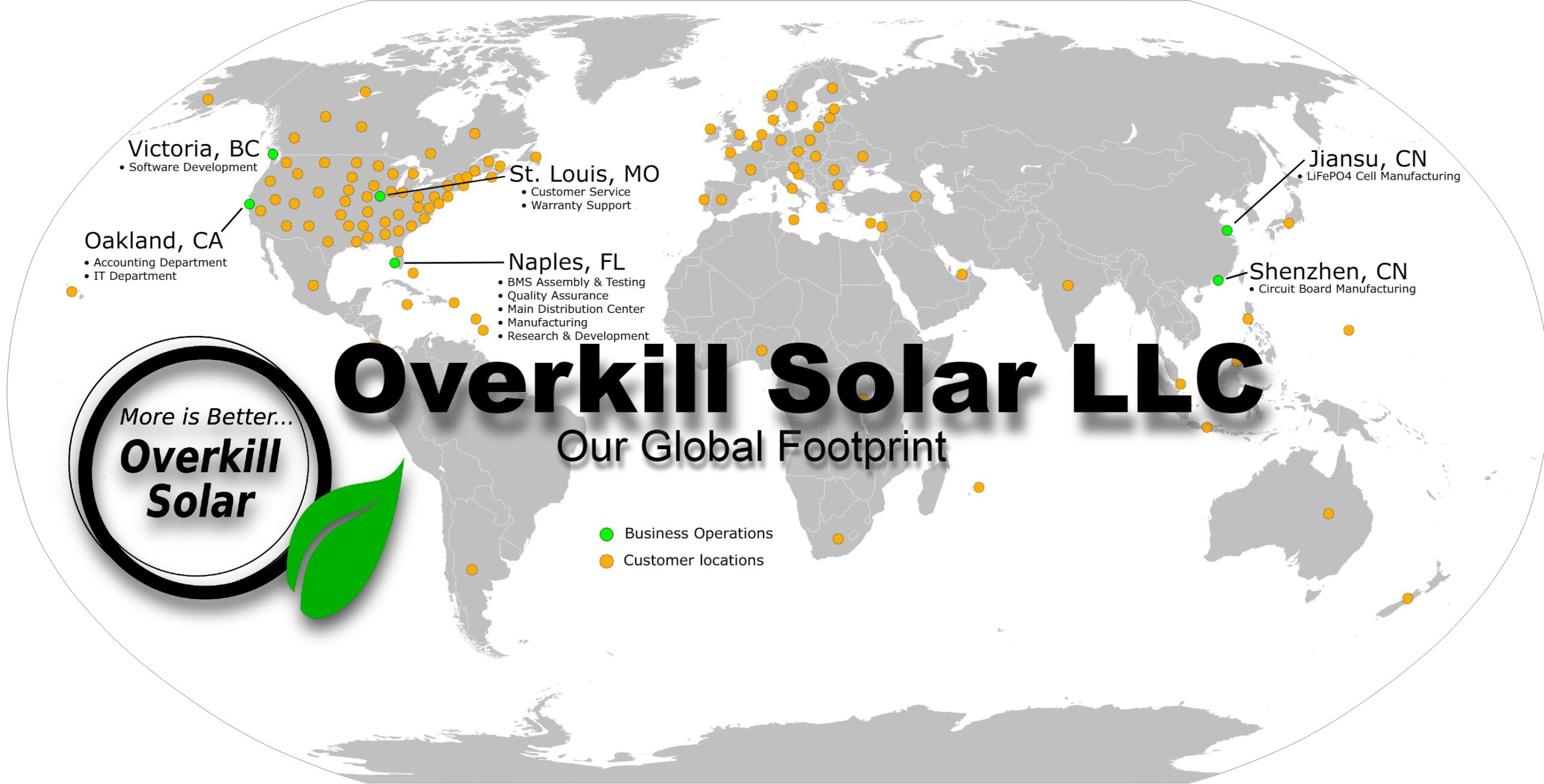 Our Global Footprint Overkill Solar