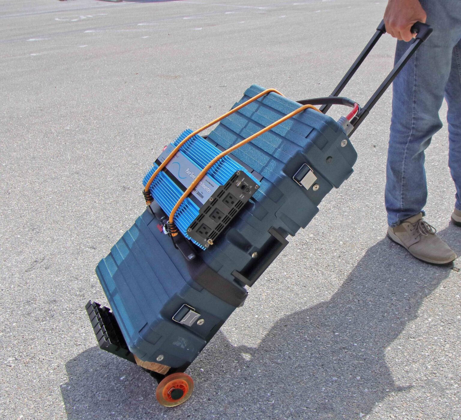 Portable Tesla Power Box Example – Overkill Solar