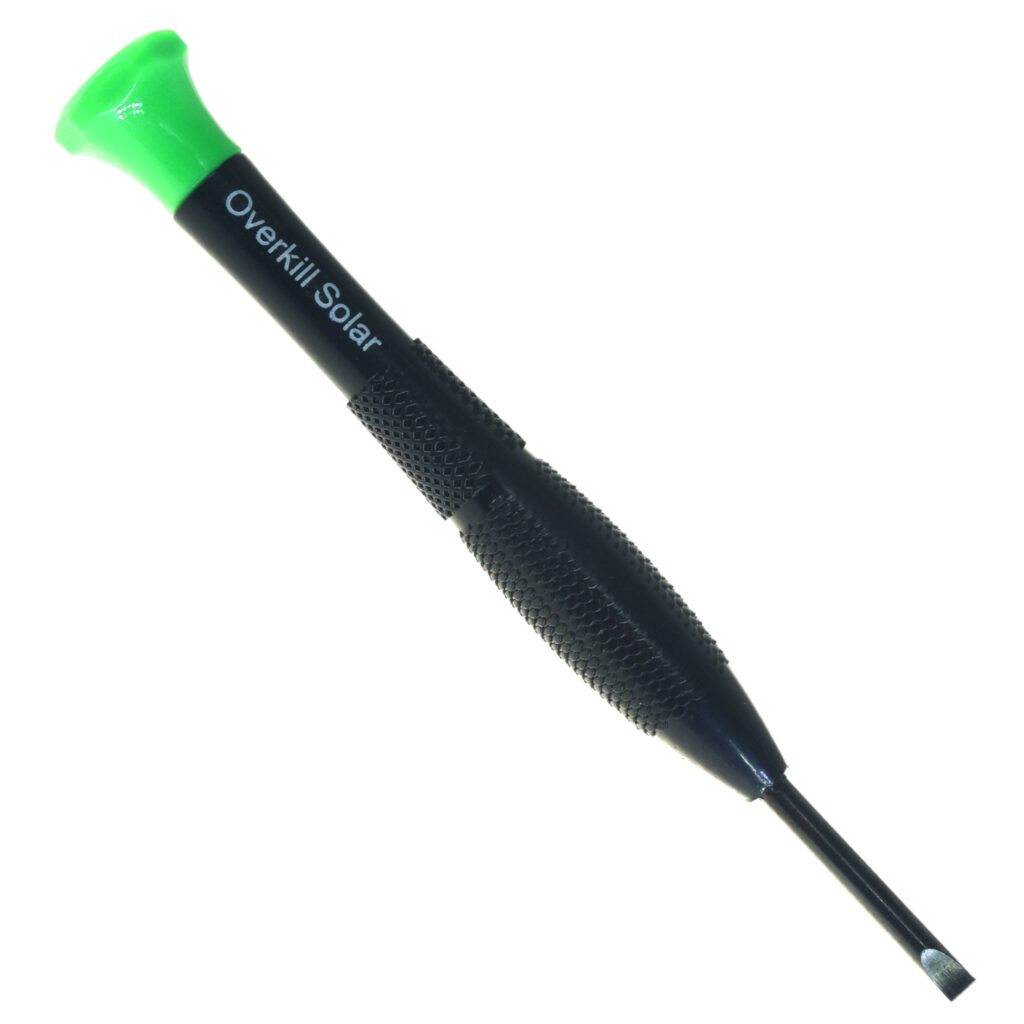 Terminal Screwdriver – 1/8″ – Overkill Solar
