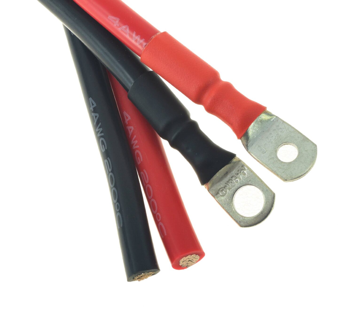 4ga silicone wire with custom crimped ends – Overkill Solar